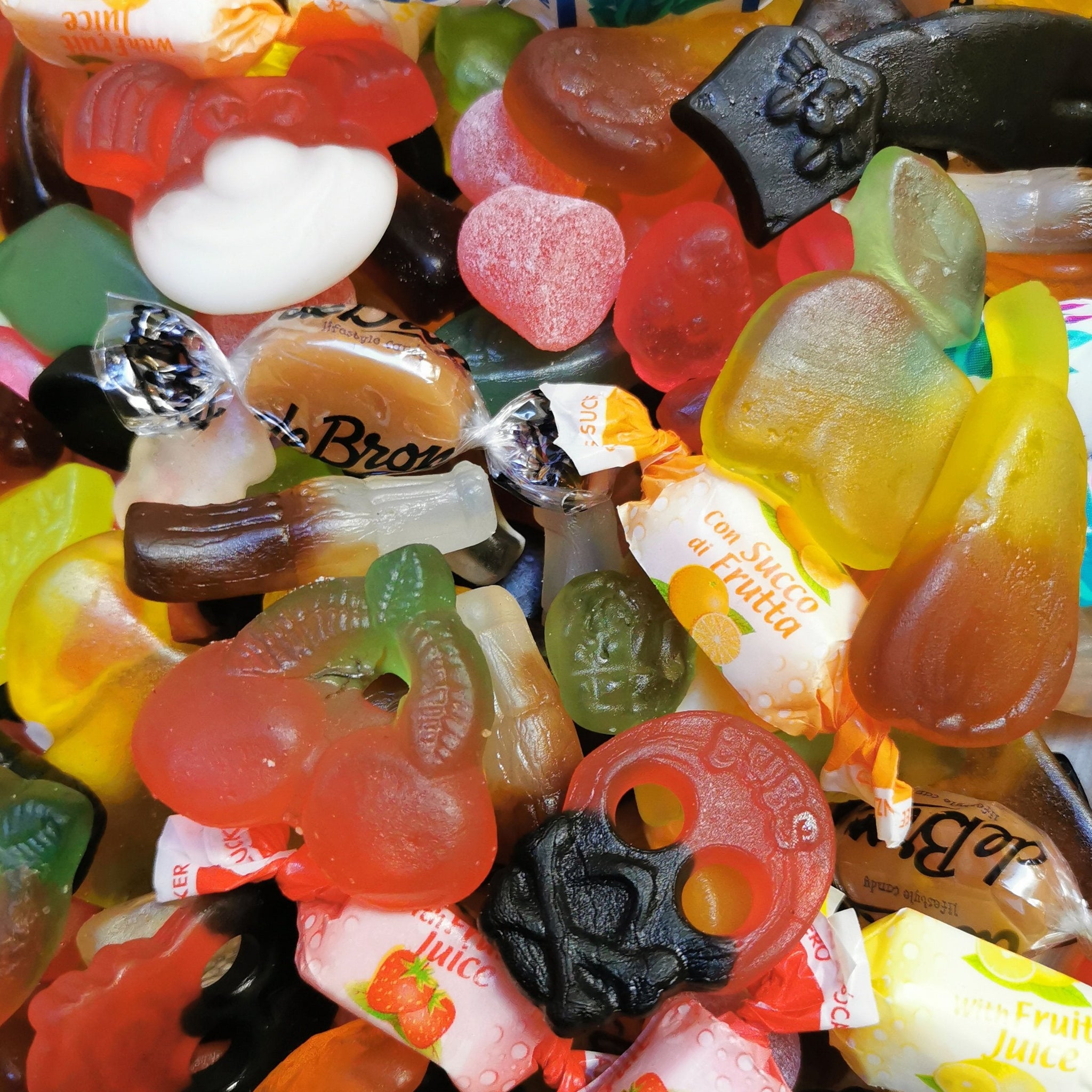 Suikervrije Snoep Mix 21 Soorten en Snoep & Drop Zonder Suiker